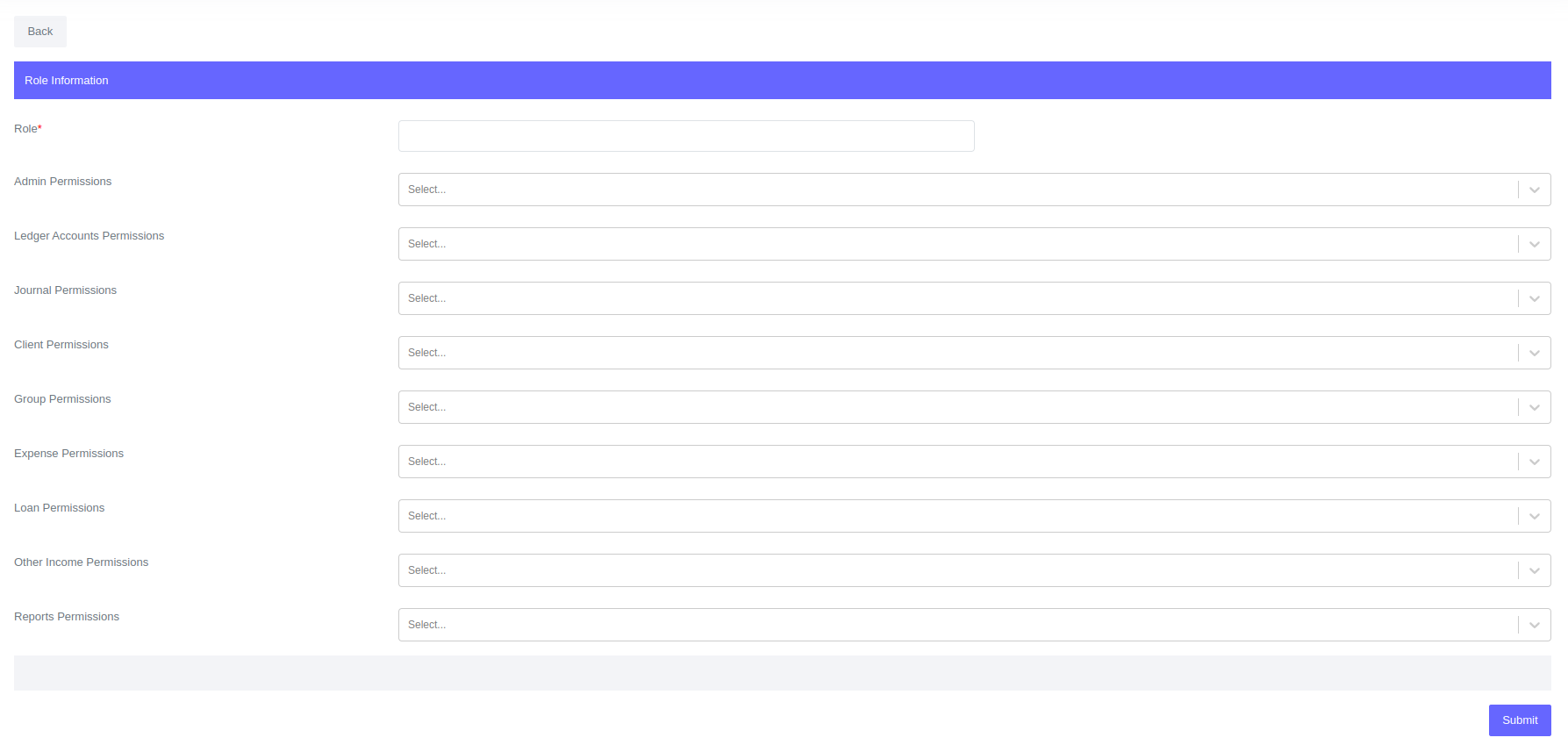Roles and Permissions | Lenda System Documentation